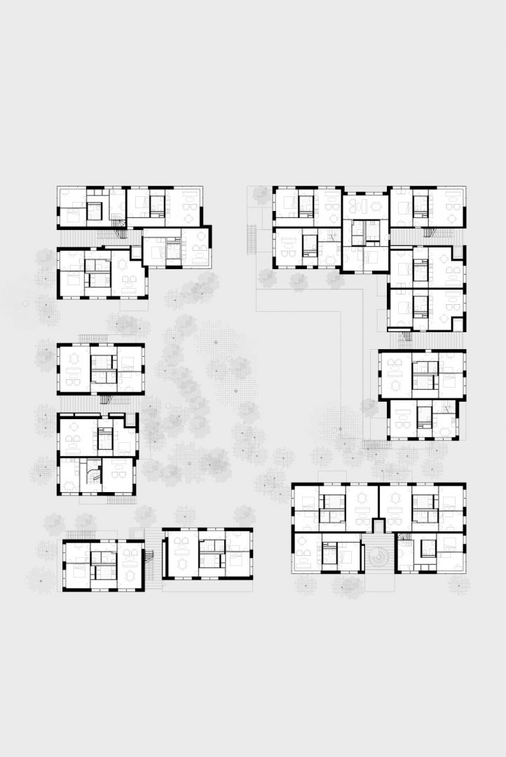 66 housing units and 1 nursery - MU Architecture